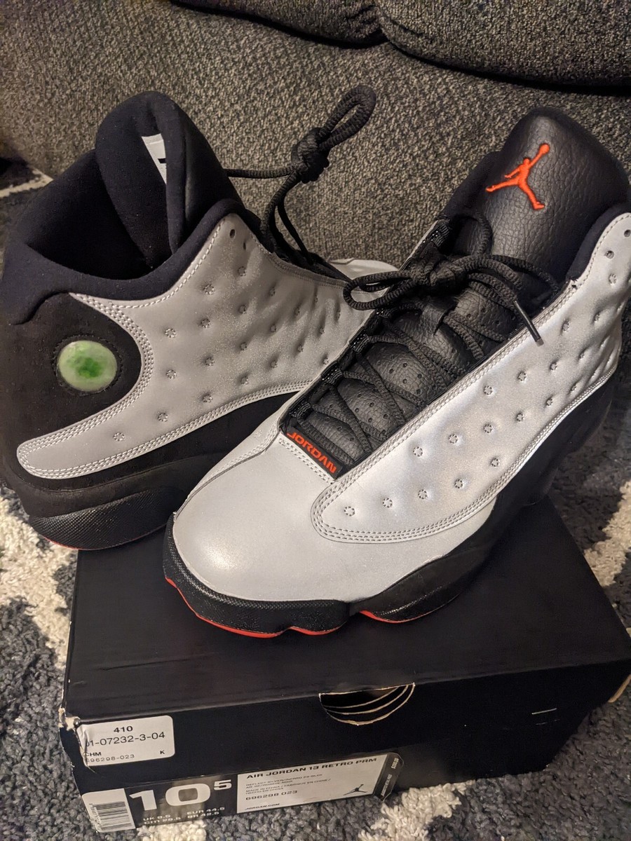 Jordans 13 Retro 2014 Size 12 Jordan 13 Retro Reflective Silver 2014
