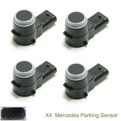 4x PDC Parking AID Sensor For Mercedes W211 W219 W203 W204 W221 W164 ...