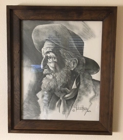 Southwestern Artwork by Norberto Reyes 'A Face of the West' Lithograph ...