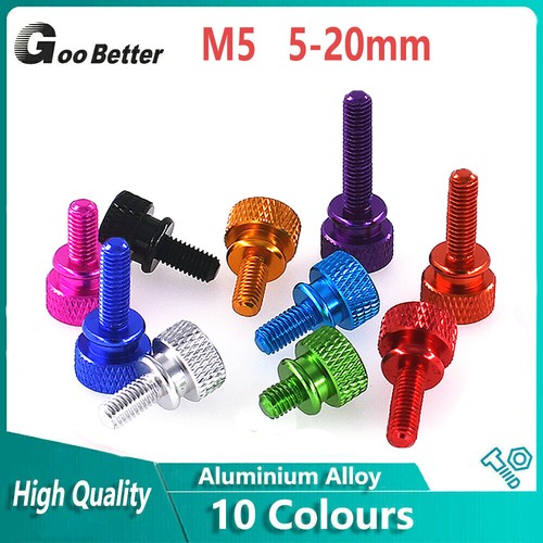 M5 DIY Conversions Screw Hand Grip Knob Knurled Thumb Screw 5/8/10/12 ...