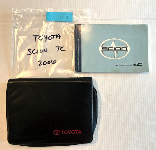 OEM Scion TC 2006 Owners Manual Set Guide w/ Case | eBay