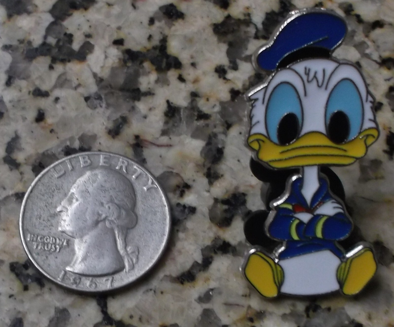 Disneyland Donald Duck Big Head Pin - Used | eBay