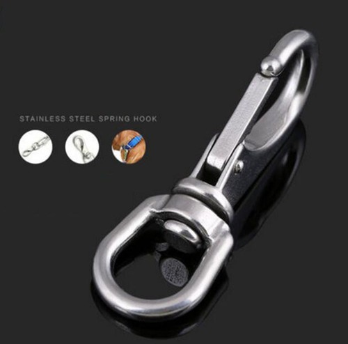 Durable Stainless Steel Swivel Eye Spring Snap Hooks Sping Hook ...