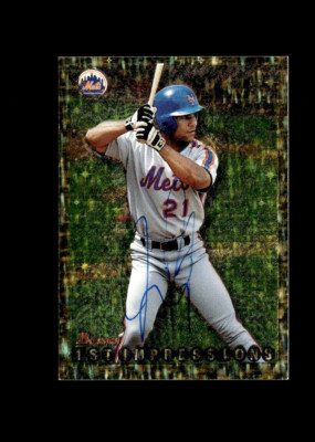 Jay Payton 1995 Bowman Mets authentic autographed card | eBay