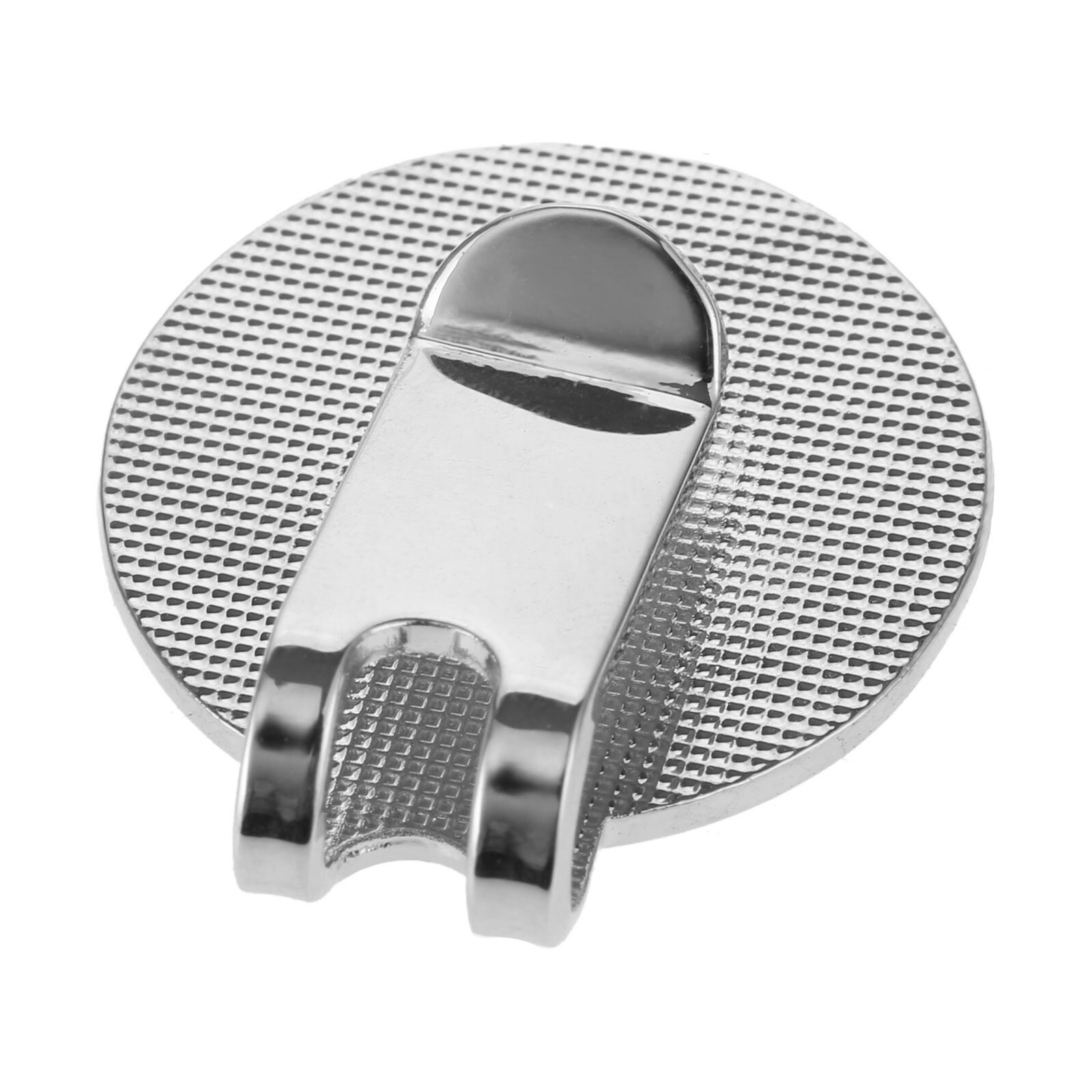2/10pcs Silver Magnetic Golf Cap Clips Aiming Training Aid Ball Marker ...