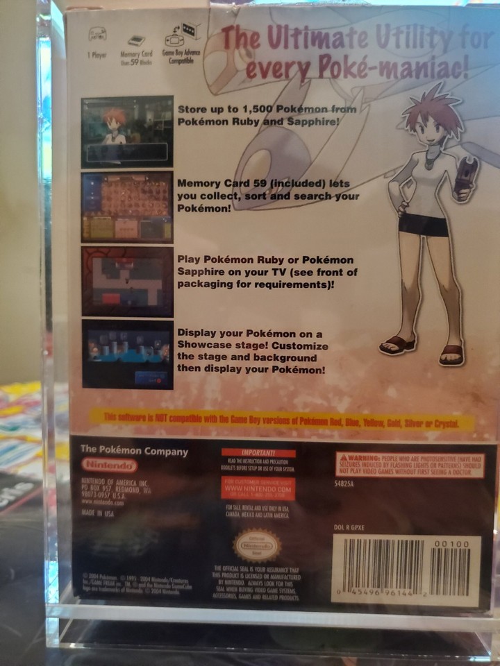 Pokemon Box: Ruby and Sapphire (GameCube, 2004) 45496961442| eBay