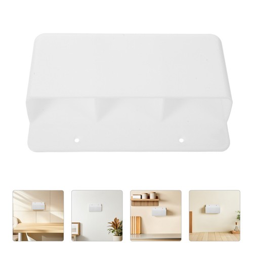 Remote Control Wall Mount: 3-Grid Tv Controller Holder - Adhesive ...
