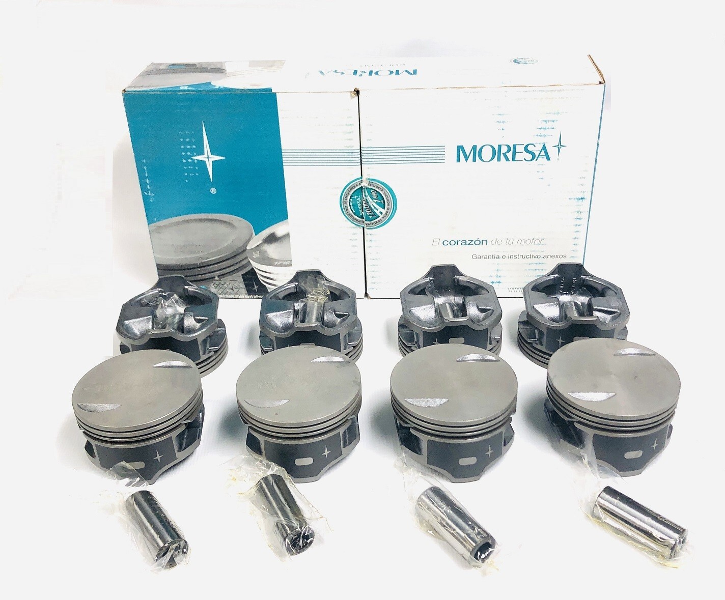 Set of (8) 1999-06 GM 8.1L V8 OHV L-18 Engines Moresa +.030 4.280 bore ...