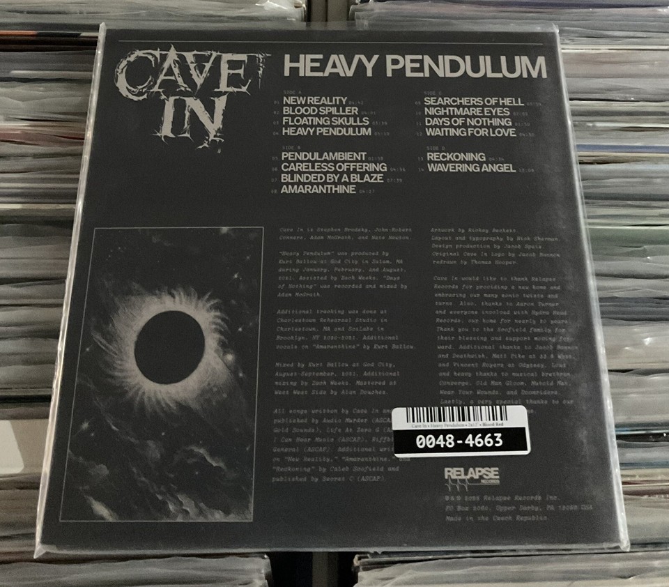 Cave In - Heavy Pendulum 2LPs On Blood Red Vinyl Post Rock Prog Metal 781676749010| eBay