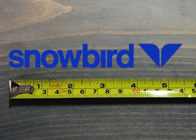 Snowbird Sticker Mountain Ski Decal 5.5" Resort Utah Brian Head ...