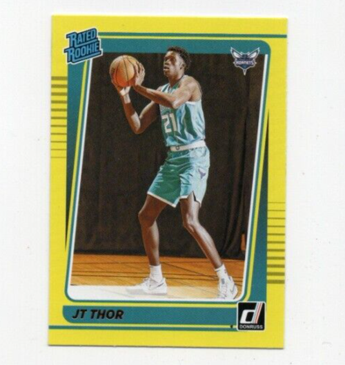 2021-22 Donruss Yellow Flood J.T. Thor | eBay