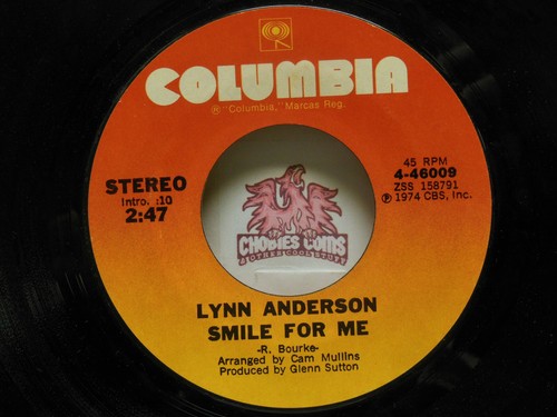 Lynn Anderson: Smile For Me / A Man Like Your Daddy, 45 RPM VG (H4) | eBay