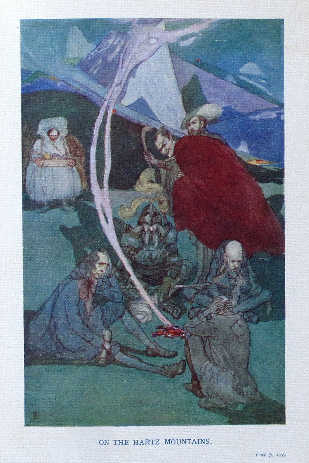 FAUST (1925) JOHANN von GOETHE, WILLY POGANY 16 ILLUSTRATIONS, 1st ...