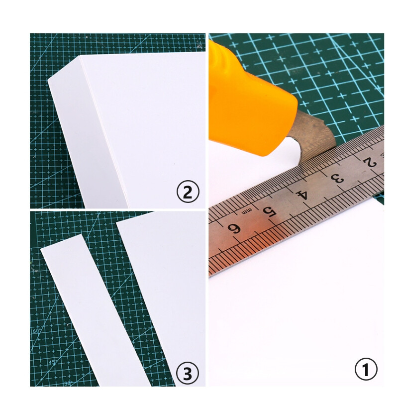 ABS Styrene Plastic Tube Strip Round/Square/Angle Rod Sheet Building ...