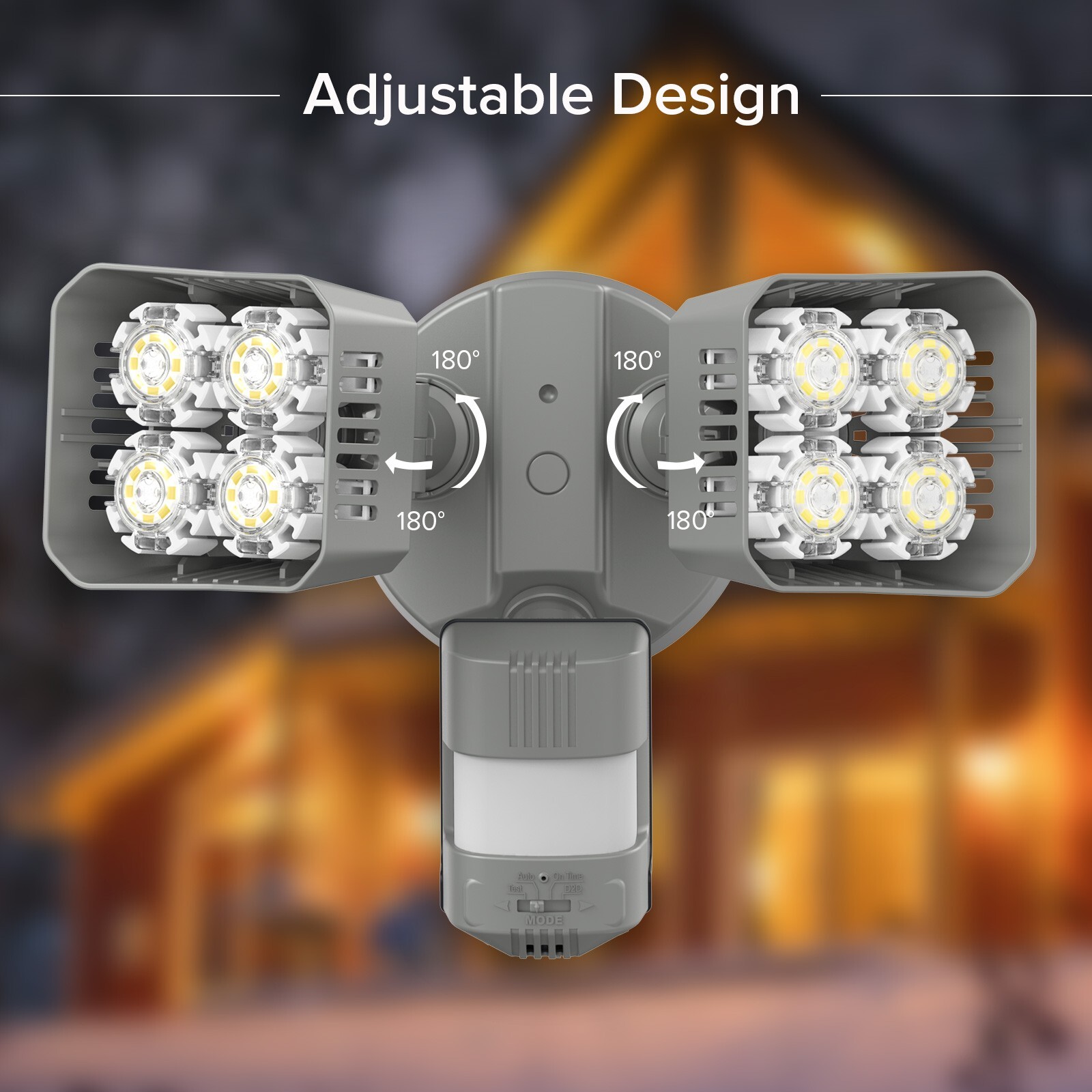 3600lm 36W LED Security Light Motion Sensor Patio Outdoor Spotlight Flood Light 6932336206365 | eBay