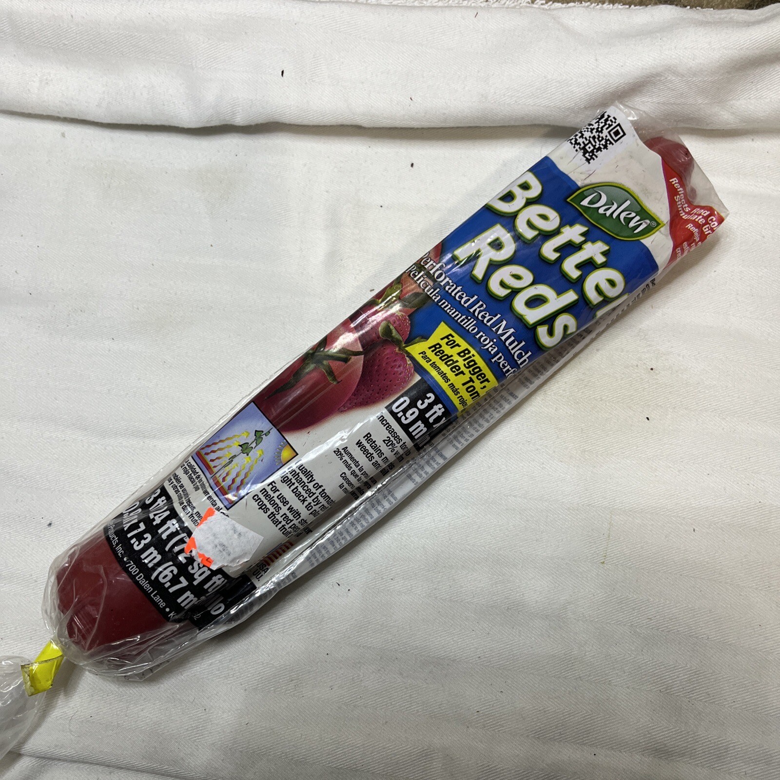 DALEN Better Reds – Perforated Red Mulch Film –Stimulates Early Plant ...