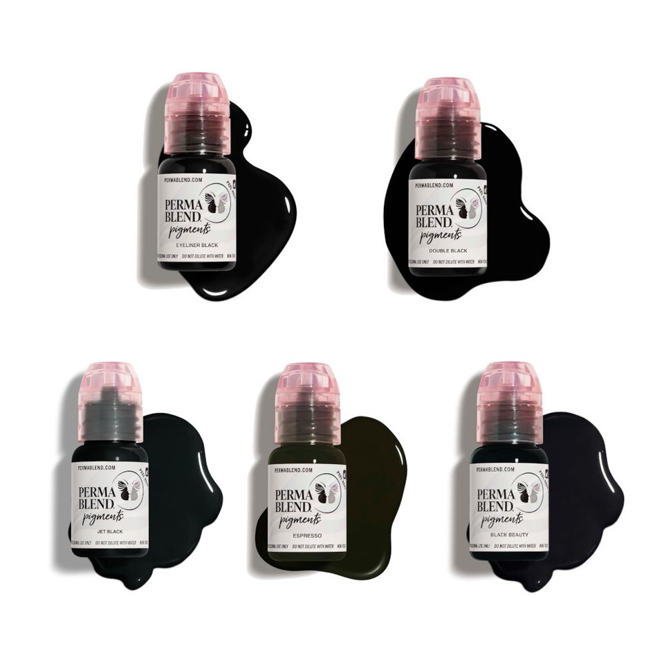 PERMA BLEND Set Kit Permanent Makeup Microblading Pigments Permablend ...