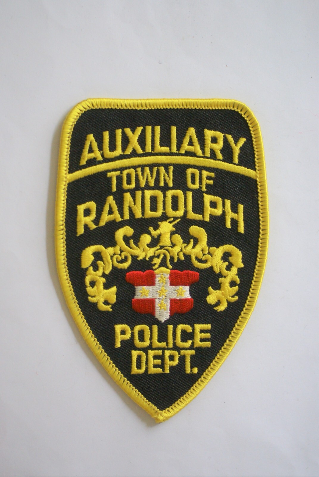 Town of Randolph Auxiliary Police patch, Massachusetts | eBay