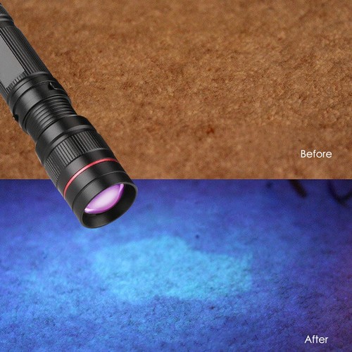 Versatile Uv Purple Light Flashlight For Currency Verification Makeup ...