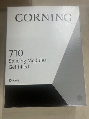 710 Splicing Modules 25 Pair Gel-Filled 710-BC1-25 Corning 24ct 80-6110 ...