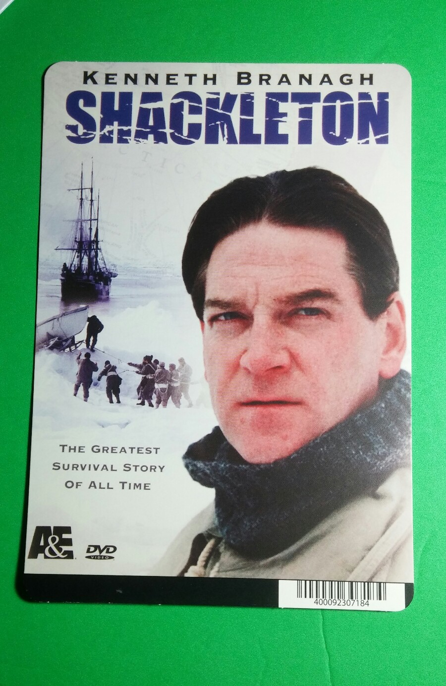 SHACKLETON KENNETH BRANAGH COVER ART MINI POSTER BACKER CARD (NOT a ...