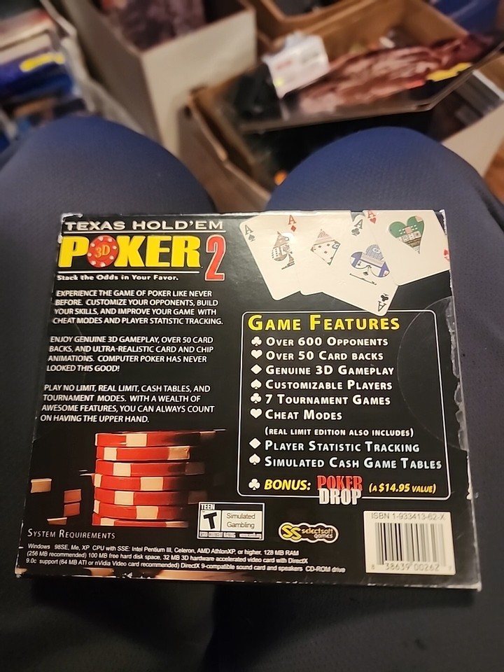 Video Game PC No Limit Texas Hold em 3D Poker 2 Bonus Edition NEW ...