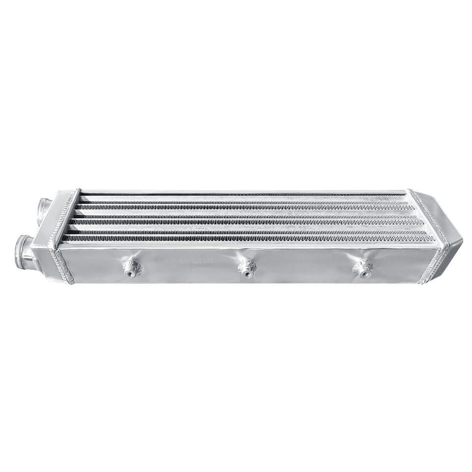 Universal Same Side Intercooler Aluminum Overall size 26"x7"x3.3" in ...