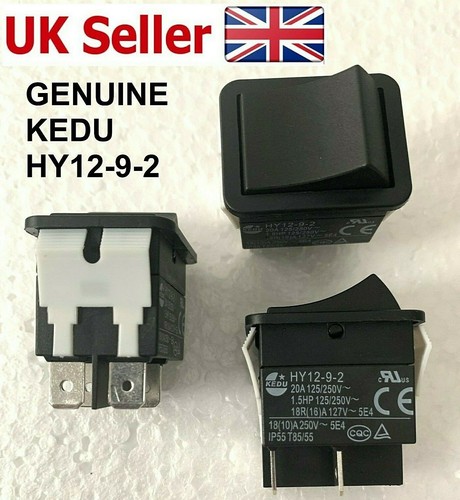 KEDU HY12 - Spring Return HY12-9-2 - Lawnmower Switch | eBay UK