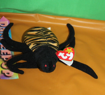 Ty Beanie Babies Spinner Spider Stuffed Animal Toy With Tag 1996 ...
