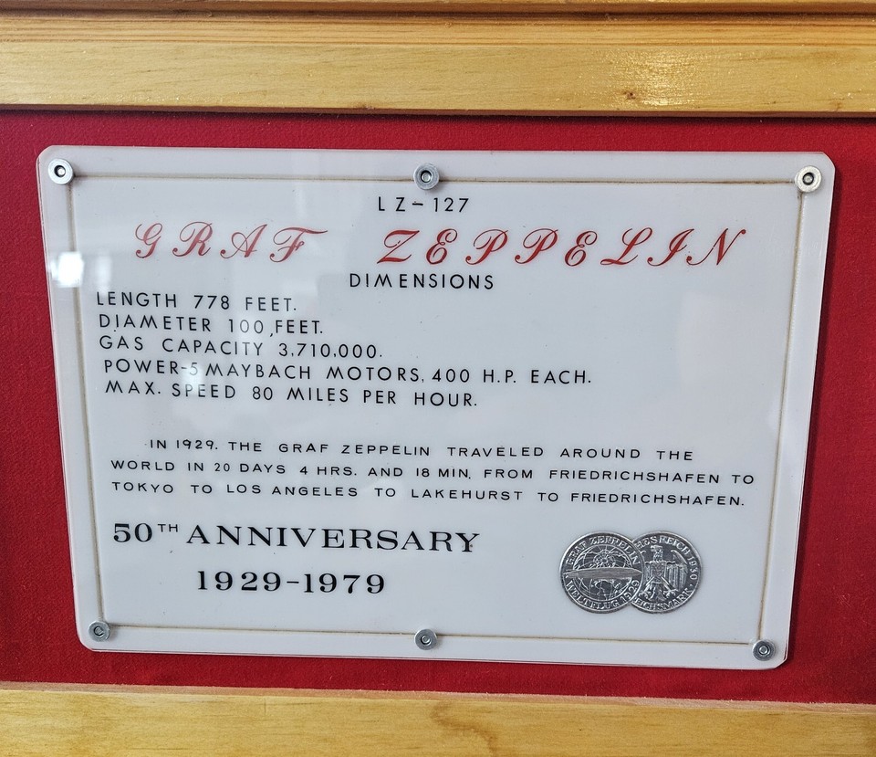 Unbelievable One of a Kind Custom Built Graf Zeppelin LZ-127 Diorama ...