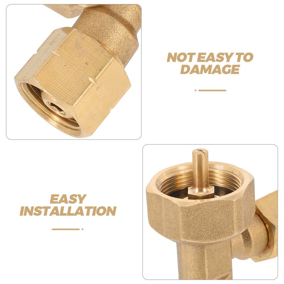 Propane Burner Adapter 90-Degree Elbow Adapter For Gas Grill Propane ...