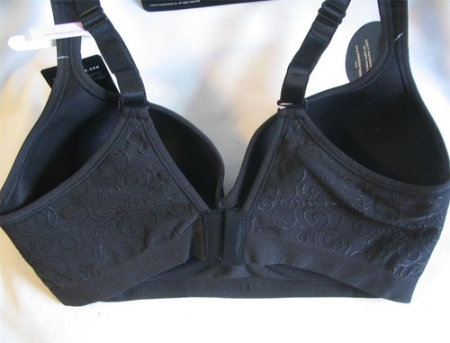 BALI~ BLACK SWIRL DESIGN~ COMFORT REVOLUTION BRA~ 3463~ 34D~ NEW WITH ...