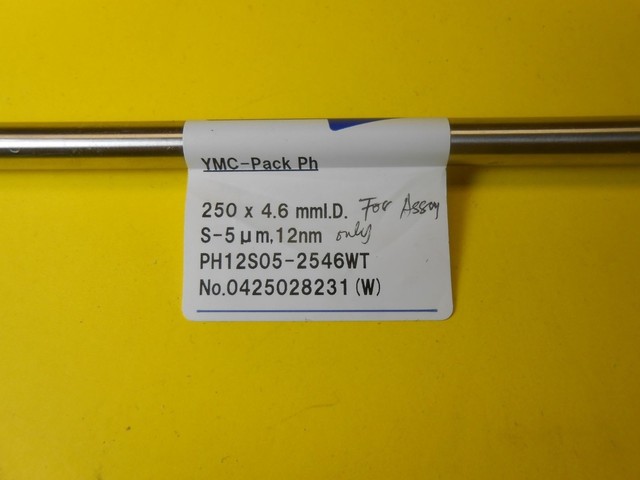 YMC Ymc-pack Ph HPLC Column 250x4.6mm 5um 12nm Ph12s05-2546wt for sale ...