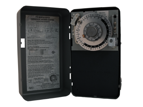 Supco S814120 Tork Commercial Defrost Timer Control, 240V, 40A, 1NO/2NC ...