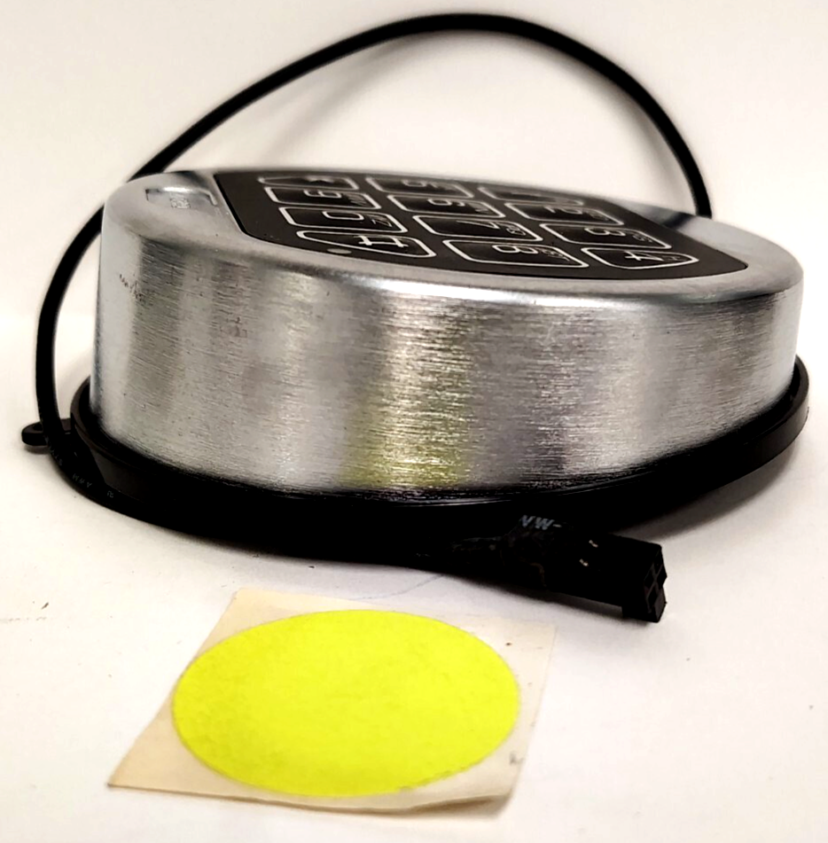 LA GARD DIGITAL ELECTRONIC LOCK MODEL 3715 3-1/2" DIAM CHROME FINISH | eBay