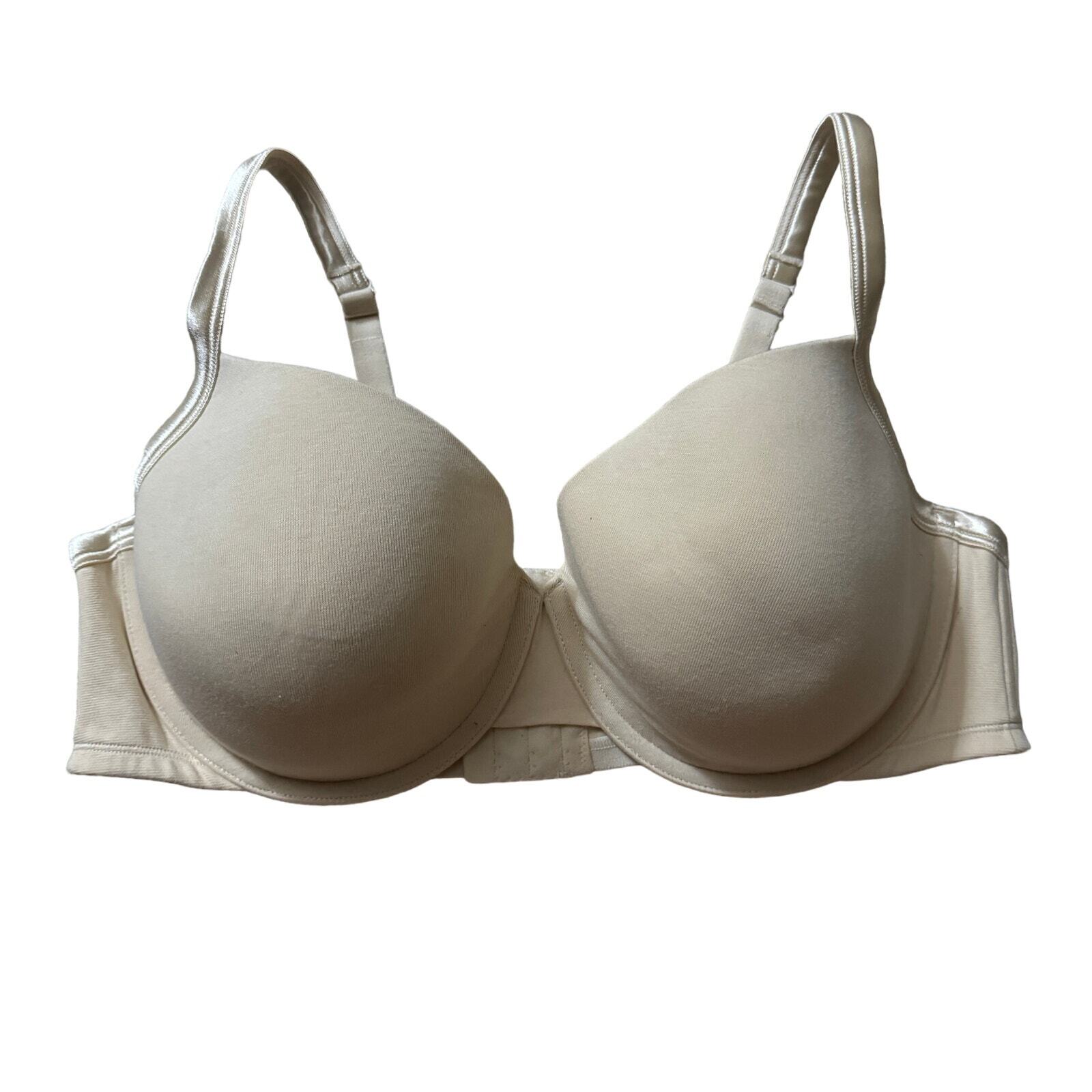 Cacique Light Tan Cotton T-Shirt Bra Molded Cups Size… - Gem