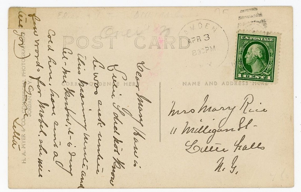 RPPC NY Camden Mian St East Side Victor Edison Talking Machines Ad ...