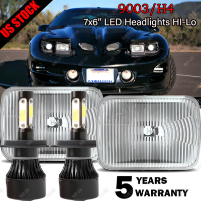 LED Headlight Bulb For Pontiac Firebird 1998-2002 Low & High Beam Set ...