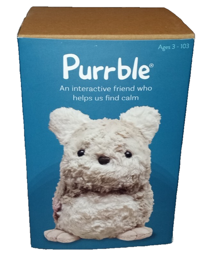 Purrble Calming Toy with Dynamic Heartbeat and Soothing Purr ...