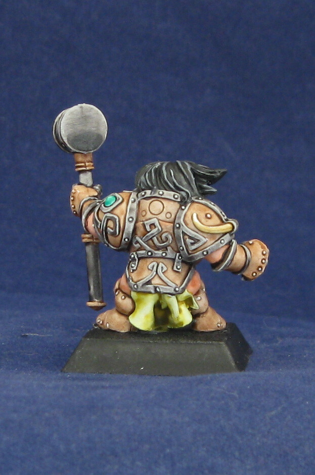 5 Painted Female Khor Warriors, Rackham Confrontation OOP Metal Dwarf ...