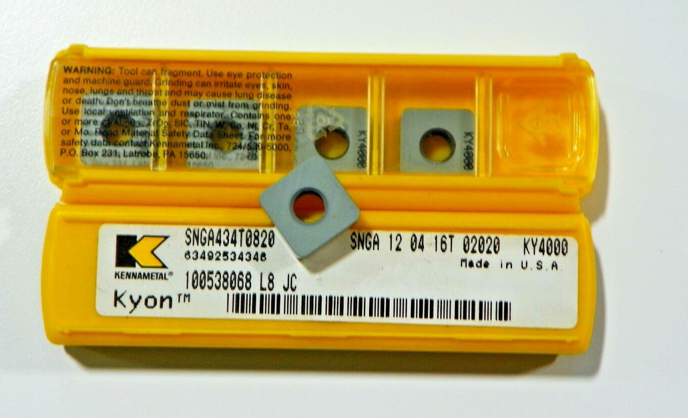 10 KENNAMETAL SNGA 434T KY4000 CERAMIC INSERTS O187S | eBay