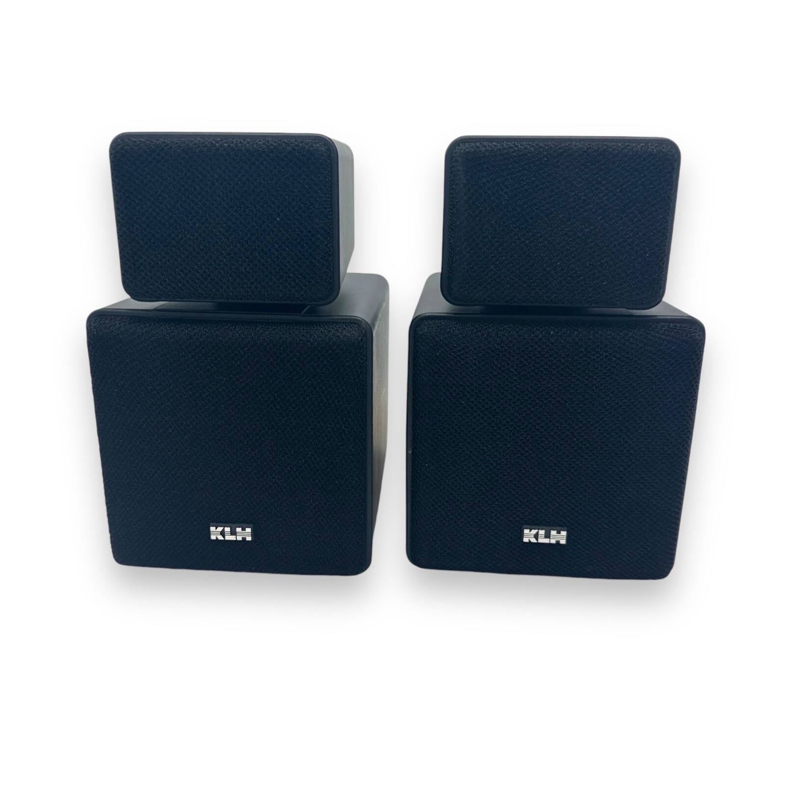 KLH Audio Systems Model TW-09B Bookshelf Surround Speakers Adjustable Tweeters 48331000078 | eBay