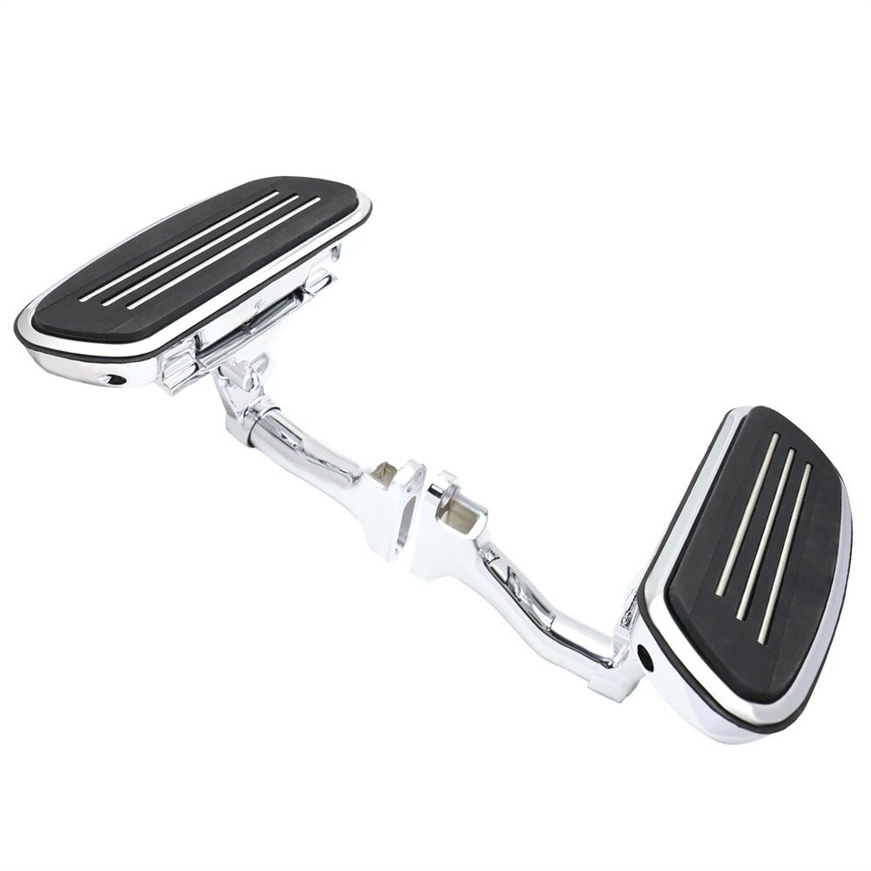 Wider Larger Footboards Foot-Rest For Harley CVO Road Glide Road King ...