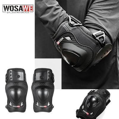 WOSAWE Adult Elbow Pads Motorcycle Skate Protective Guard Hard Shell ...