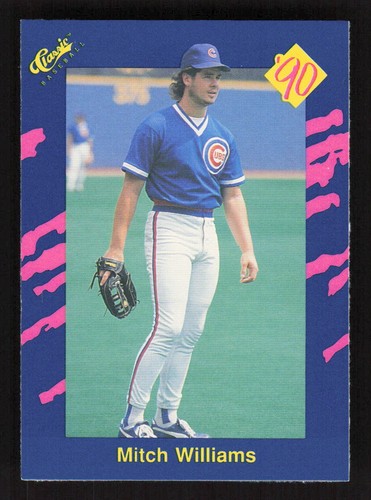 1990 Classic Blue #23 Mitch Williams Chicago Cubs | eBay