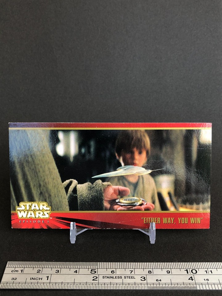 Elther Way, You Win" Star Wars Episode 1 Toops Widevision #36 | eBay