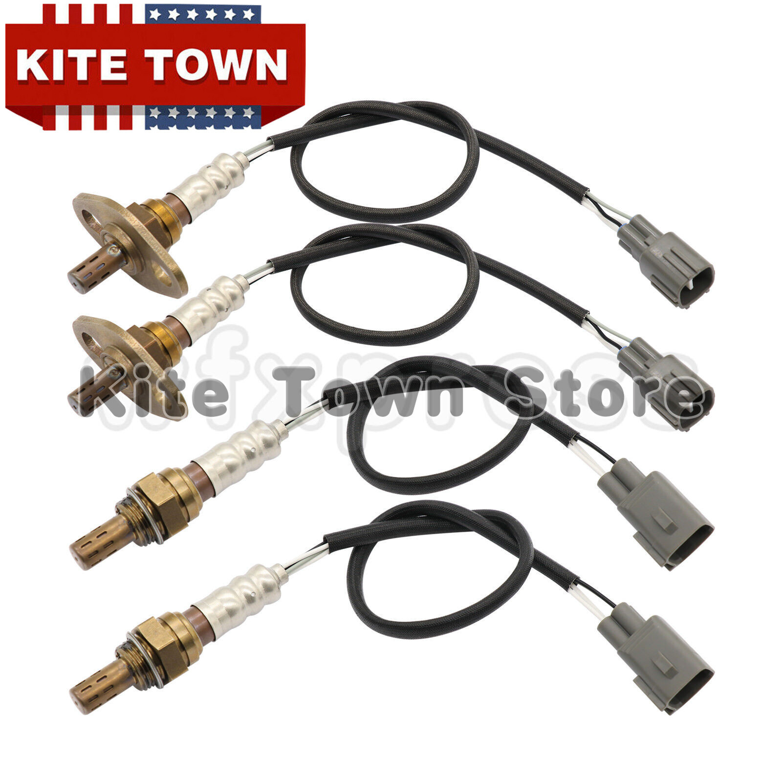 4pcs Upstream&Downstream 02 O2 Oxygen Sensor For 01-04 Toyota Tundra ...