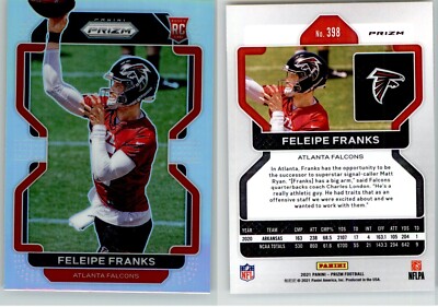 Feleipe Franks 2021 Panini Prizm Rookie Silver Prizm #398 Rookie RC ...