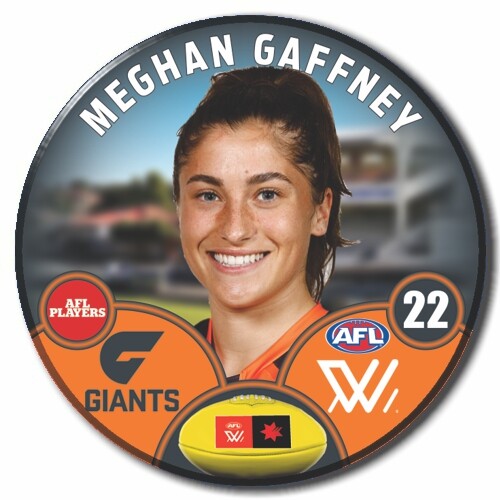 AFLW S8 GWS Giants Football Club - GAFFNEY, Meghan | eBay Australia