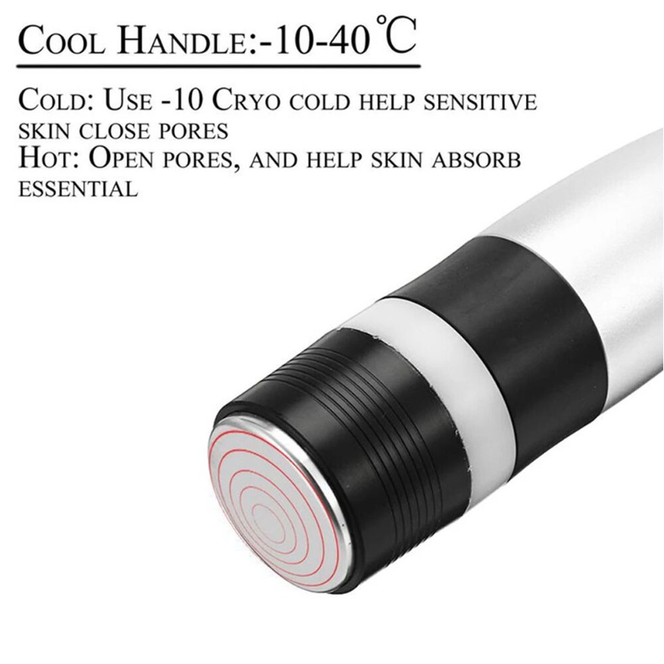 COOL Cryo Electroporation Hot-Cold Facial Cooling Treatment Anti-aging ...